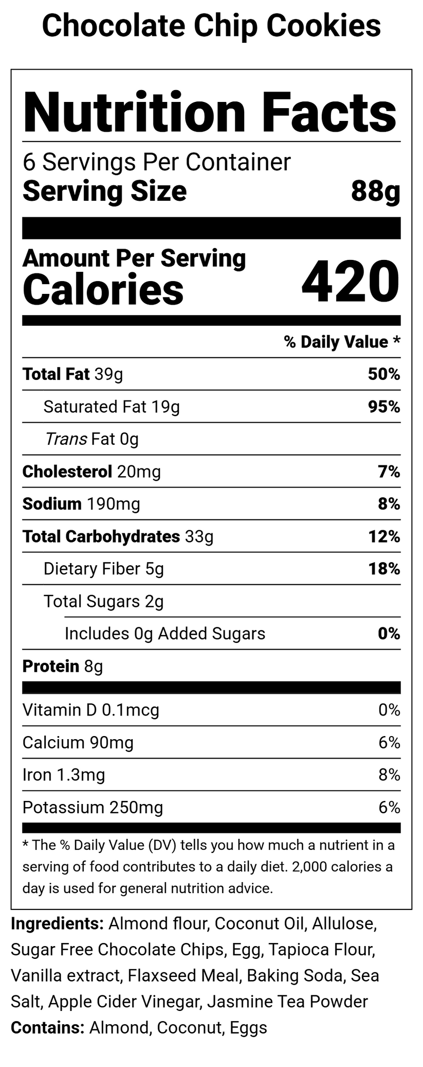 100% ORGANIC CHOCOLATE CHIP COOKIES – Doctor Rocker's